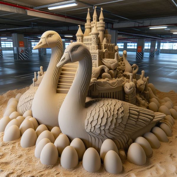 Banksy of Sandcastles - Funny Story - 500 Ironic Stories