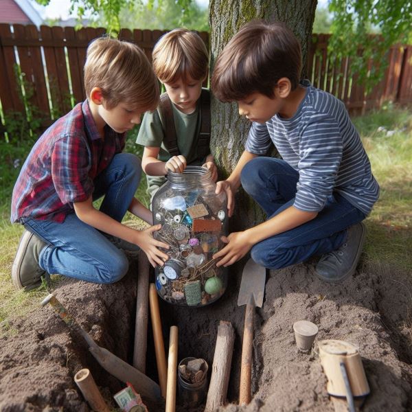 Funny Short Story - Glass Time Capsule - 500 Ironic Stories